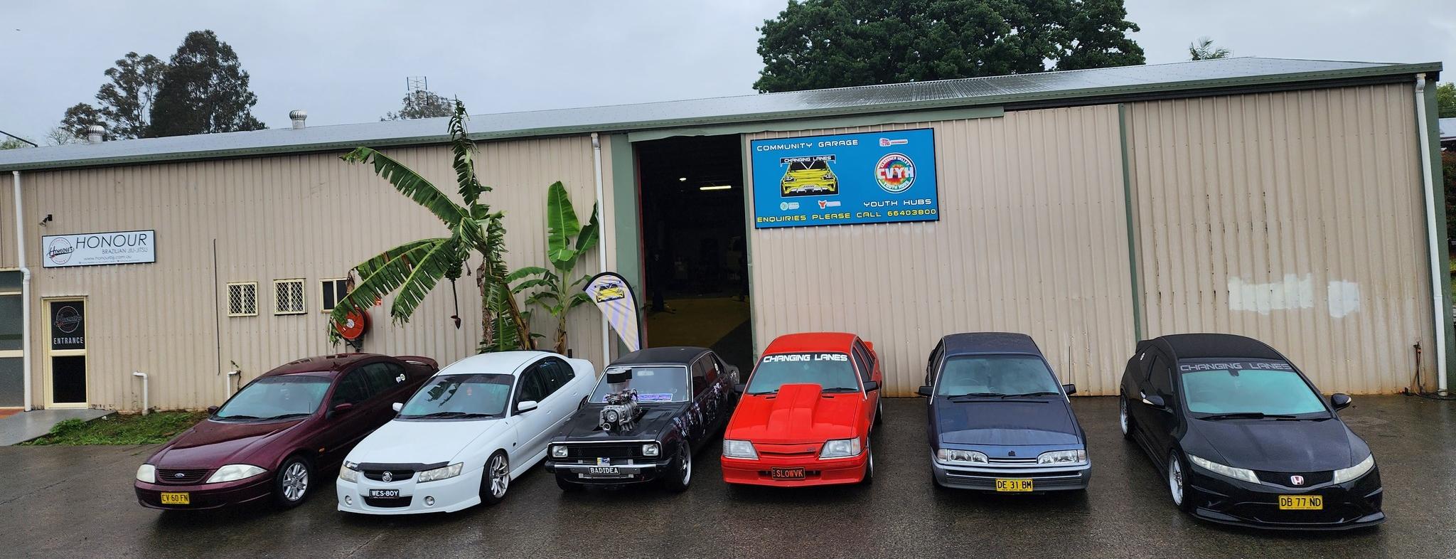 GiveNow - Changing Lanes Community Garage Project