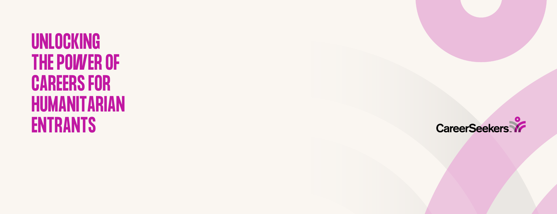 GiveNow - Support CareerSeekers - Invest in Humanitarian Talent